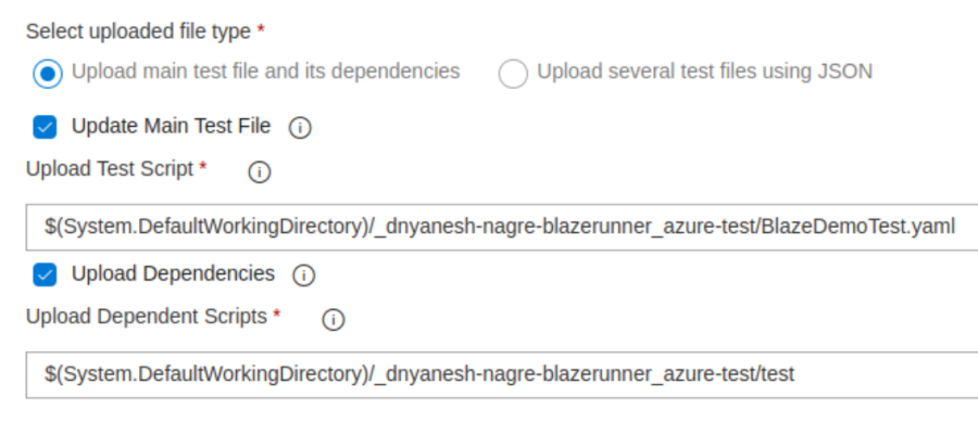 Testing via Azure DevOps Pipeline