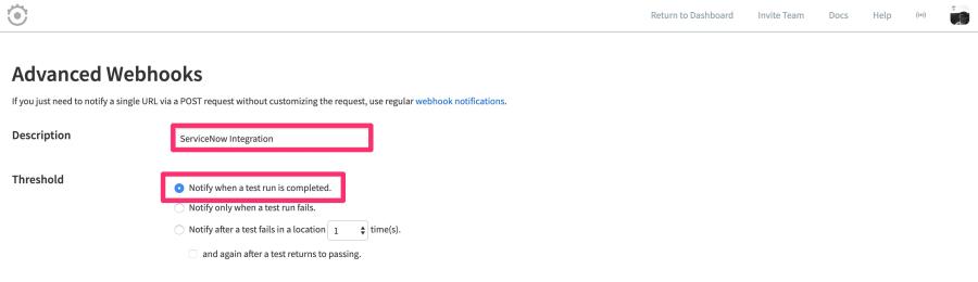 ServiceNow Integration