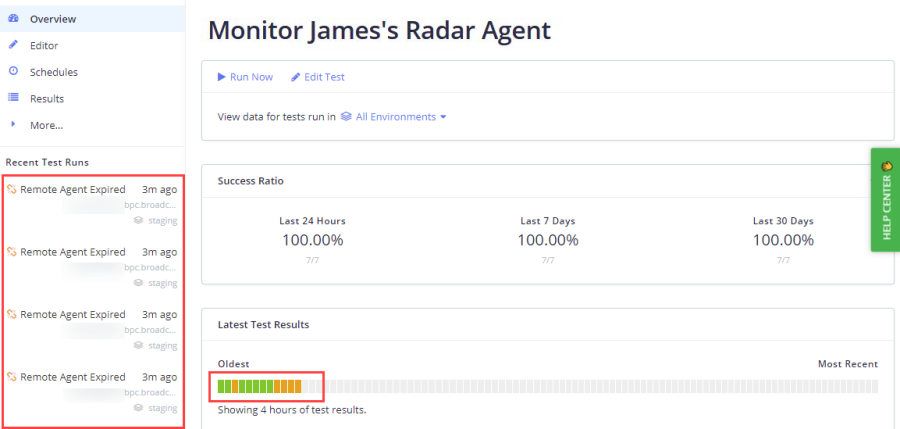 Remote Agent Expired