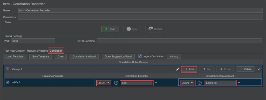 JMeter Auto Correlation